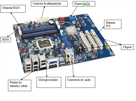 Componentes de la placa base. :: Human-computing